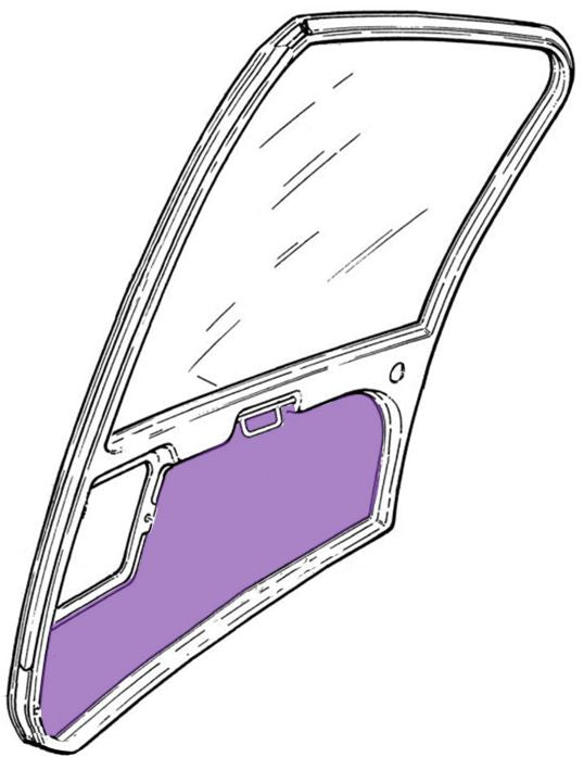 R22 Door panel inserts-full set