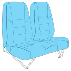 2nd Row Split Bench - Low back