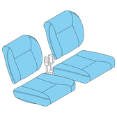 R44 Front Seat Assemblies, Generation II