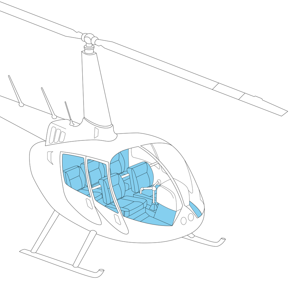 Robinson R66 Helicopter Interiors | Generation Global